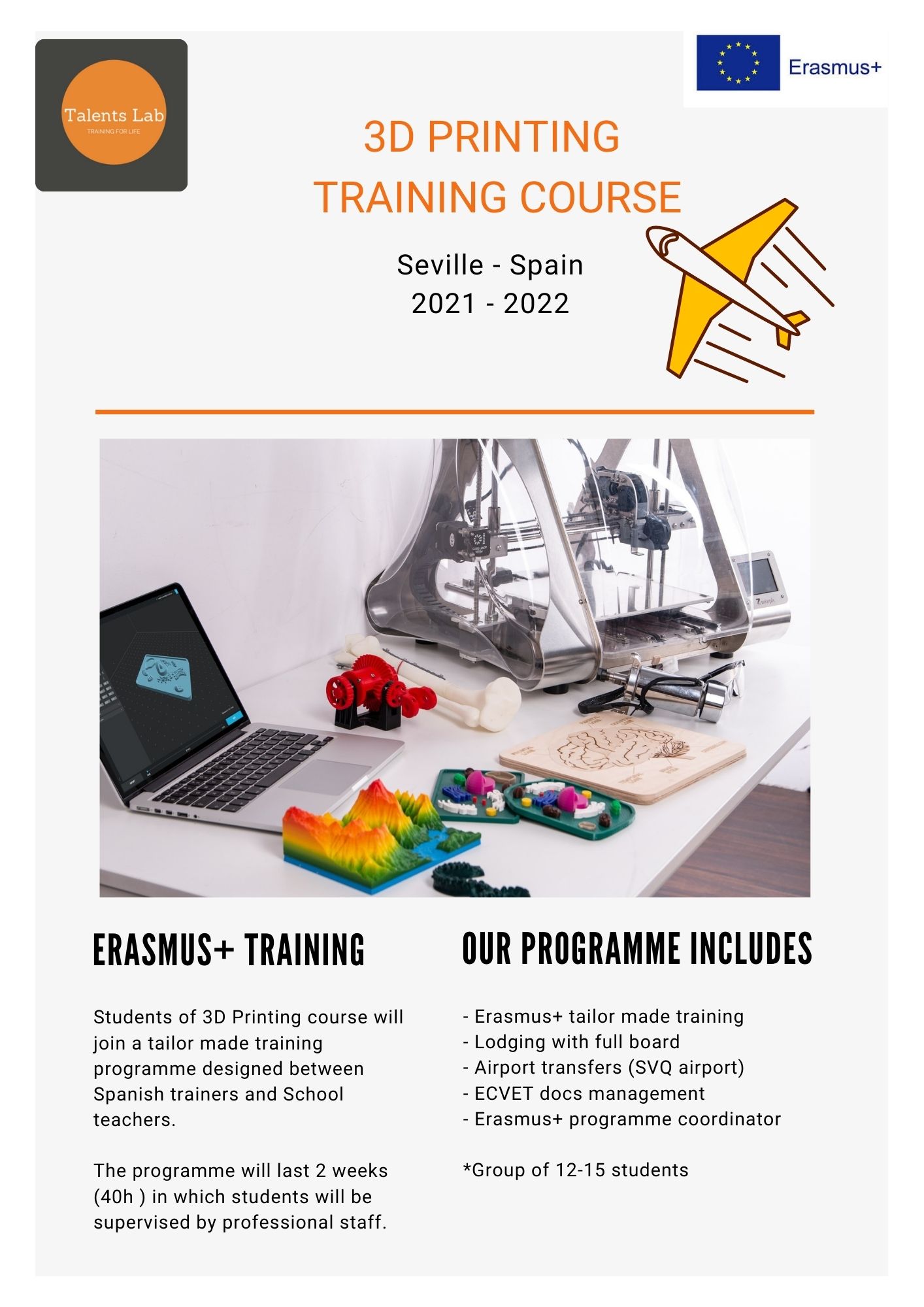 3D Printing - Talents Lab Spain